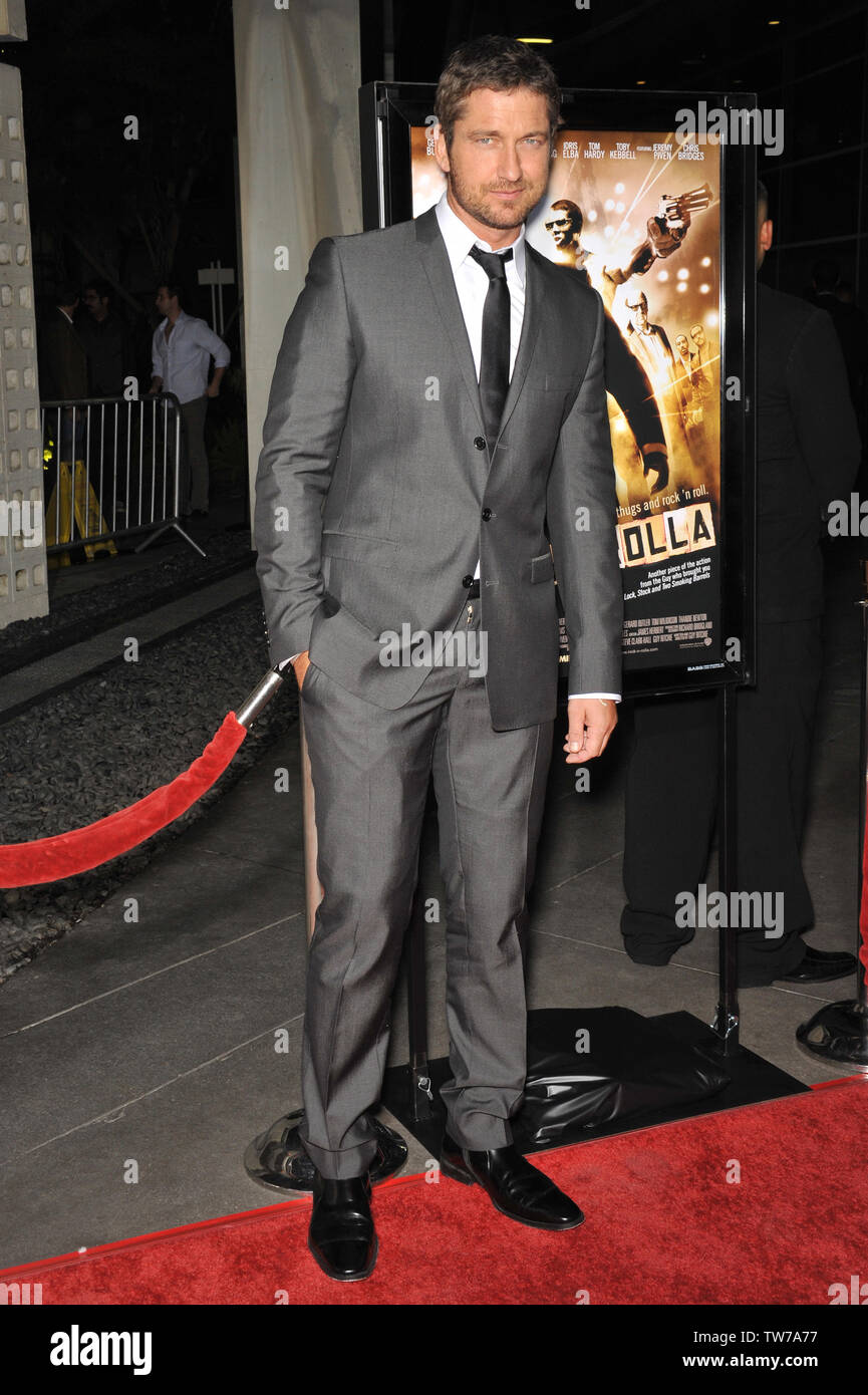 LOS ANGELES, CA. October 06, 2008: Gerard Butler at the Los Angeles ...