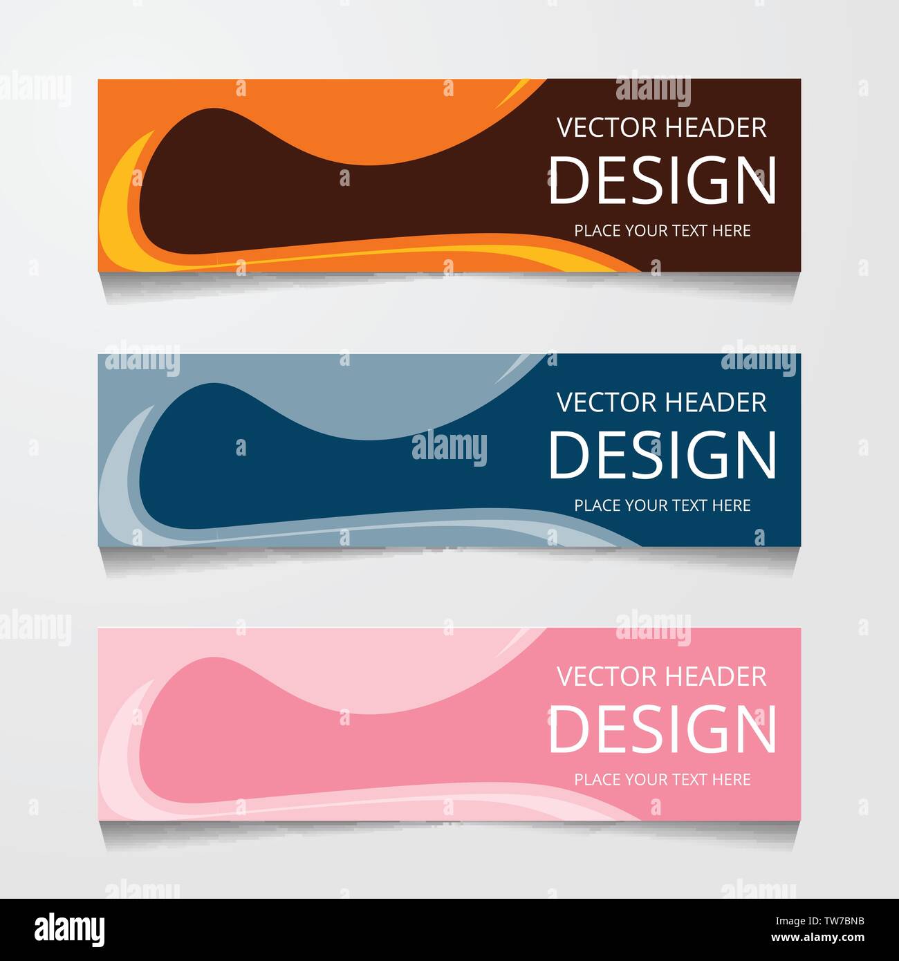 Horizontal banner button templates blank hi-res stock photography and ...