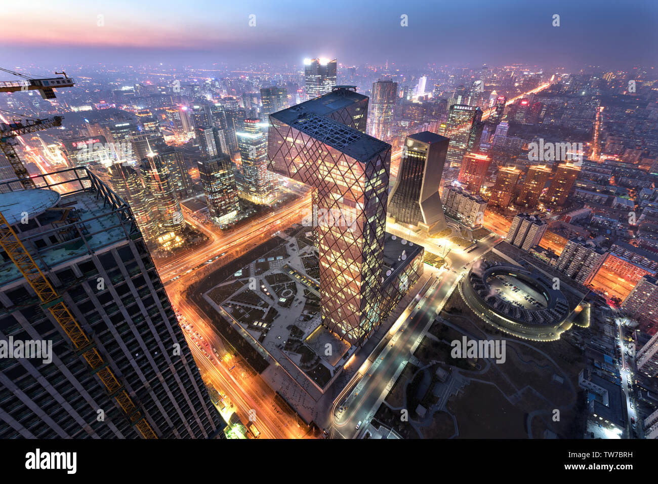 Beijing bird eye hi-res stock photography and images - Alamy