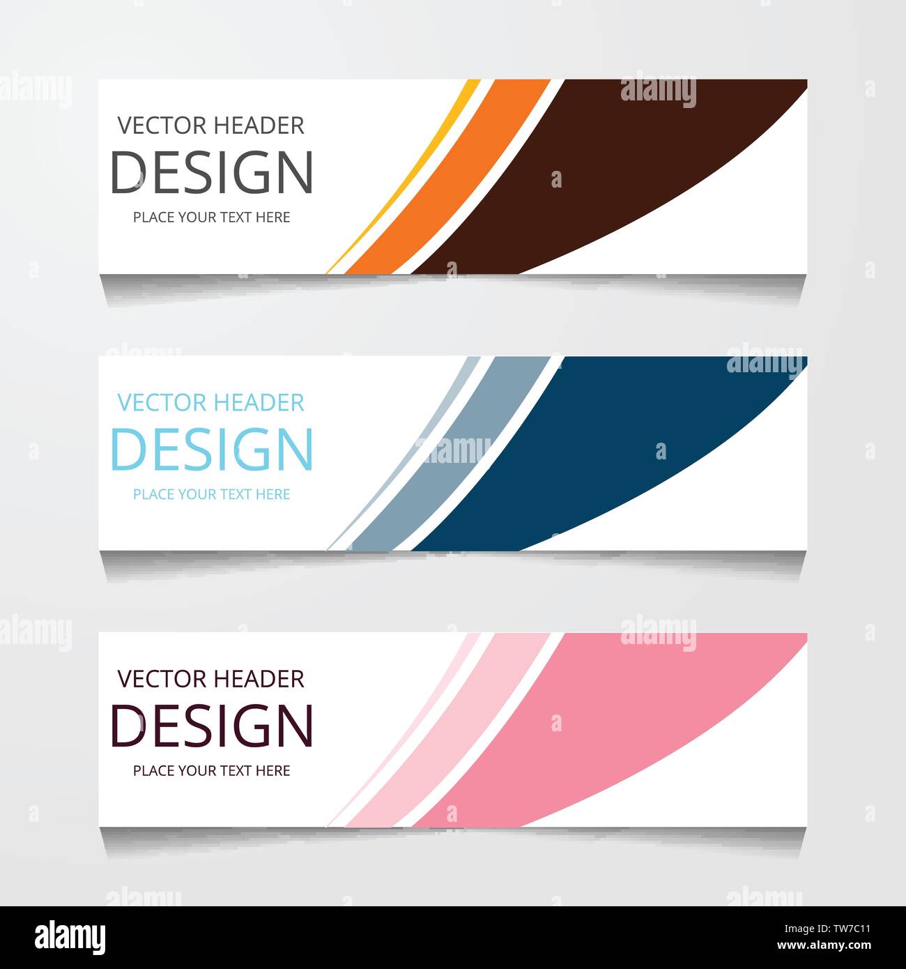 Horizontal banner button templates blank hi-res stock photography and ...