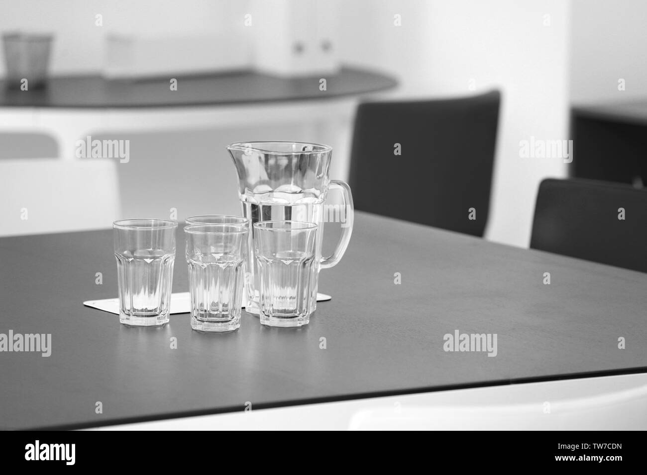 Big glasses Black and White Stock Photos & Images - Alamy