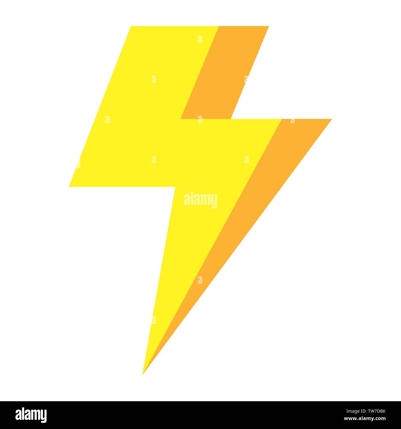power thunder electric ray icon Stock Vector Image & Art - Alamy