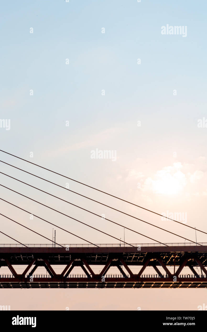 Chongqing Qianyu Gate Bridge Stock Photo - Alamy