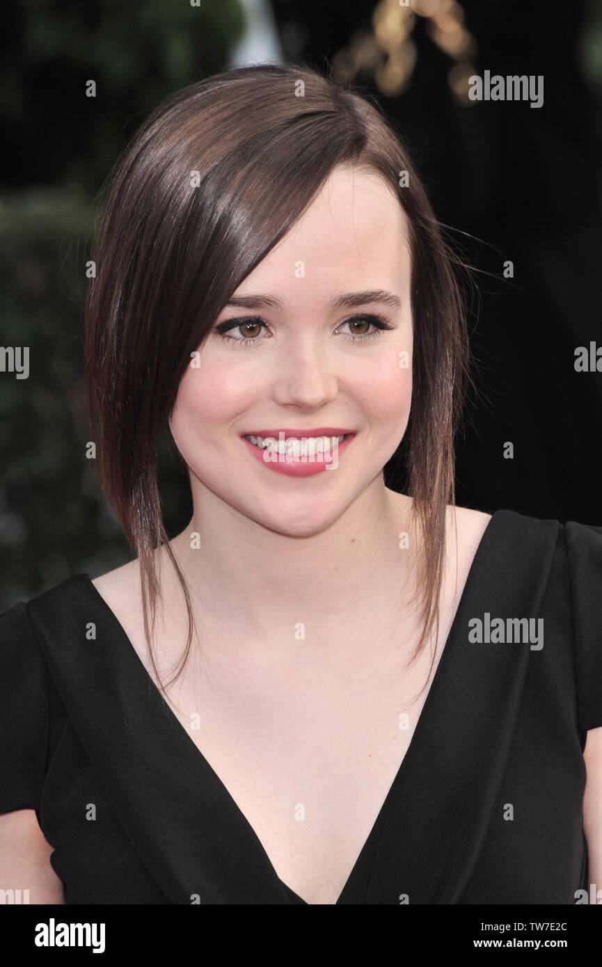 LOS ANGELES, CA. January 27, 2008: Ellen Page at the 14th Annual Screen ...