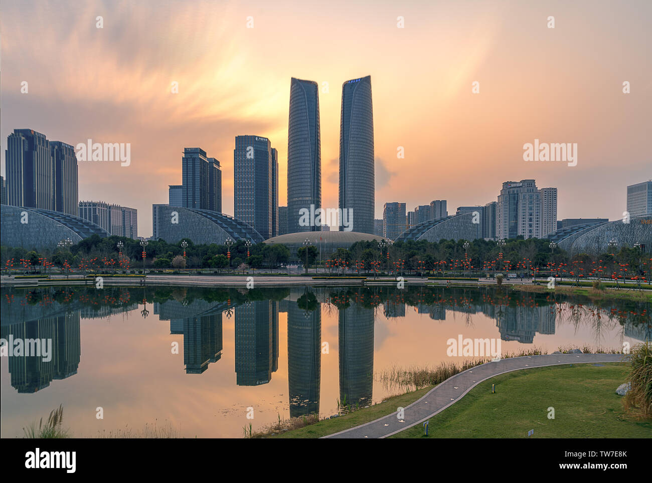 Chengdu high tech area hi-res stock photography and images - Alamy