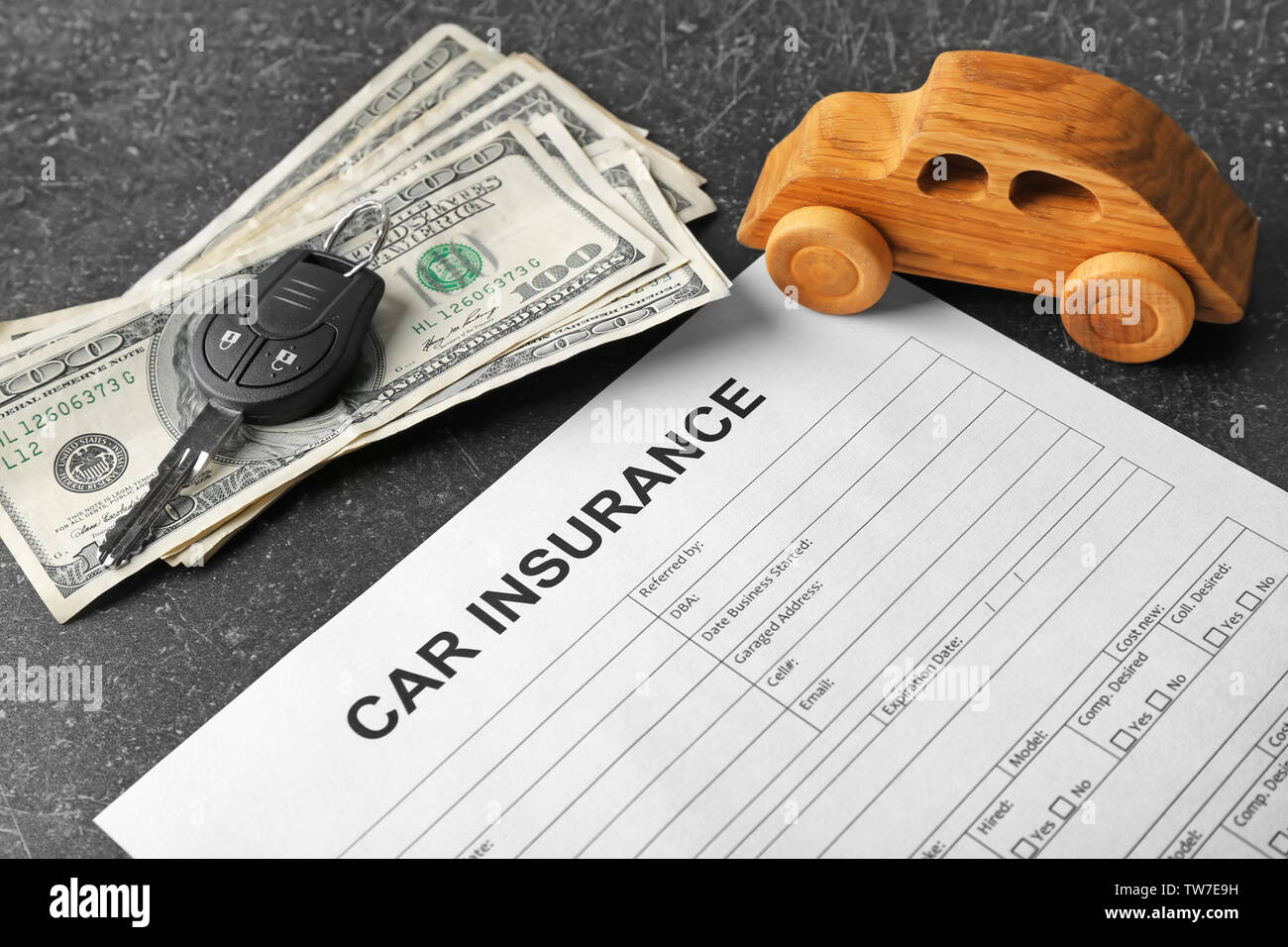 Pay as you drive insurance hi-res stock photography and images - Alamy