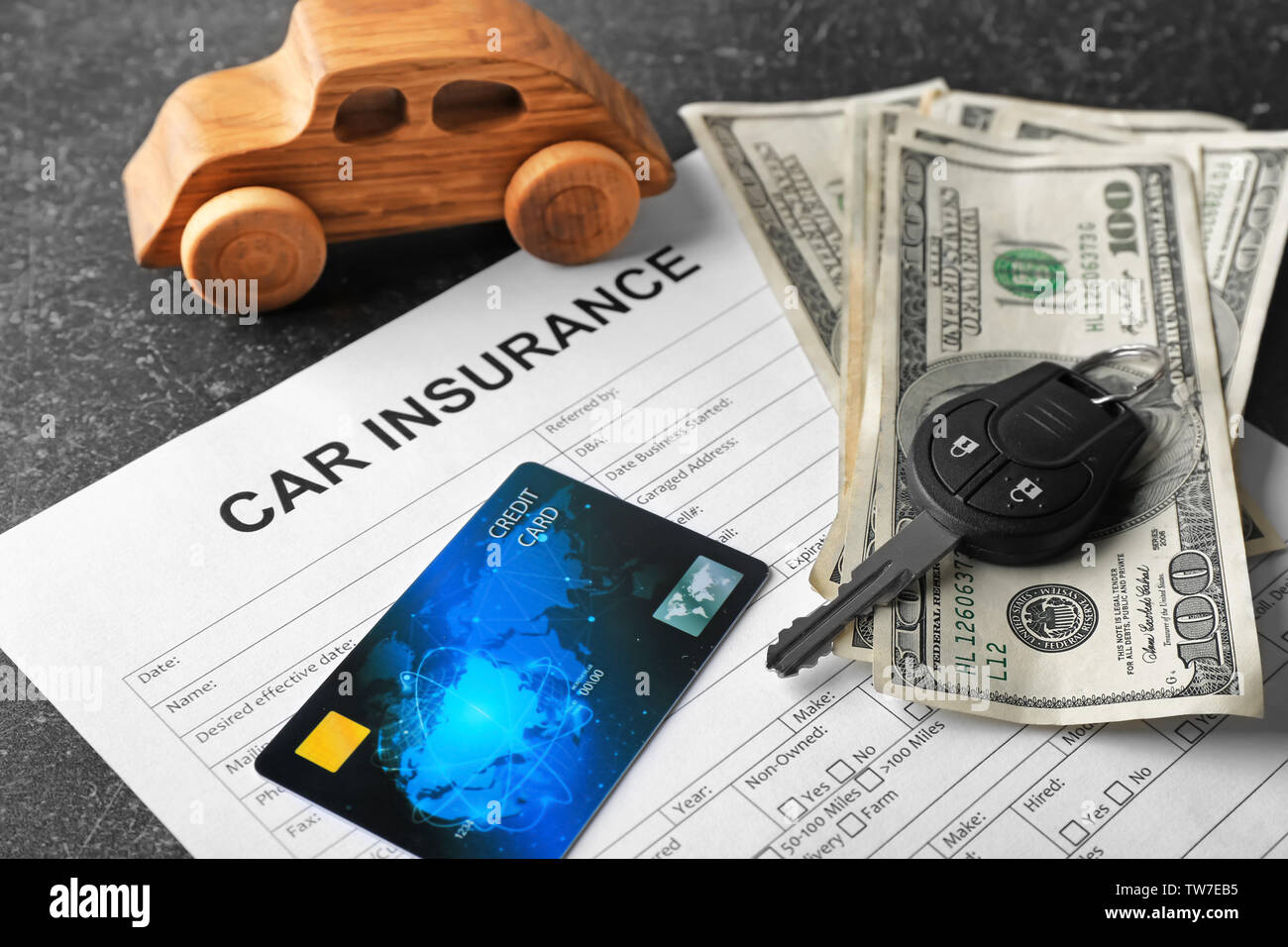 Pay as you drive insurance hi-res stock photography and images - Alamy
