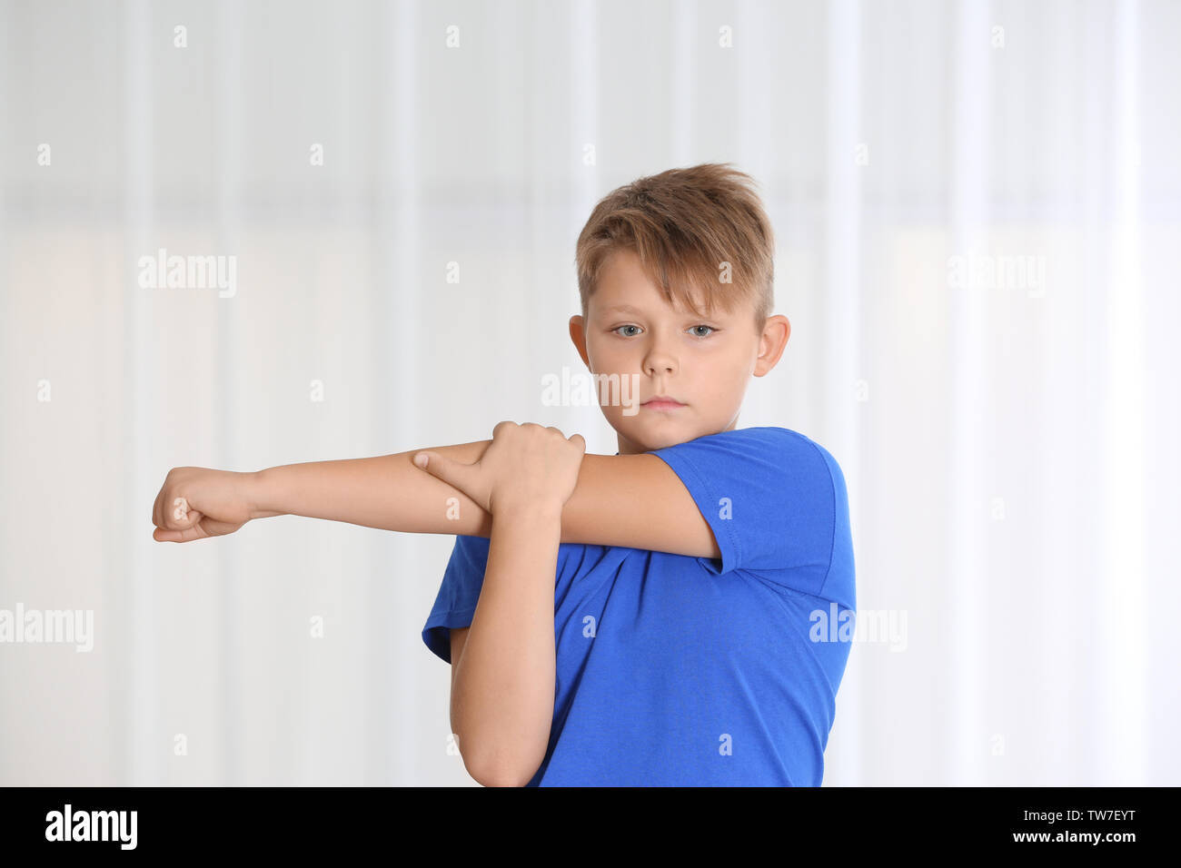 Overweight boy hi-res stock photography and images - Alamy