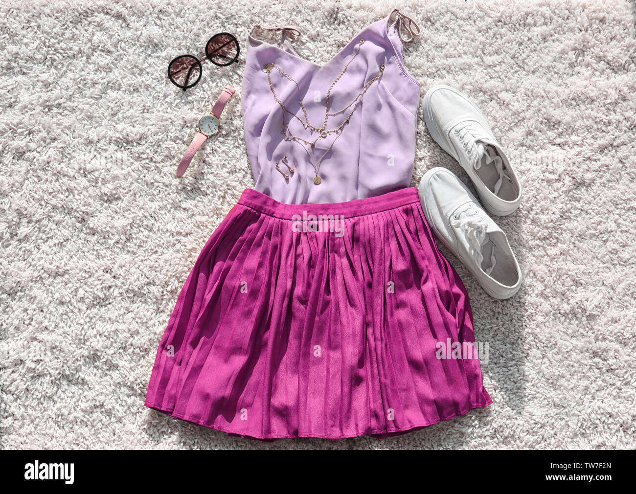 Fluffy blouse hi-res stock photography and images - Alamy