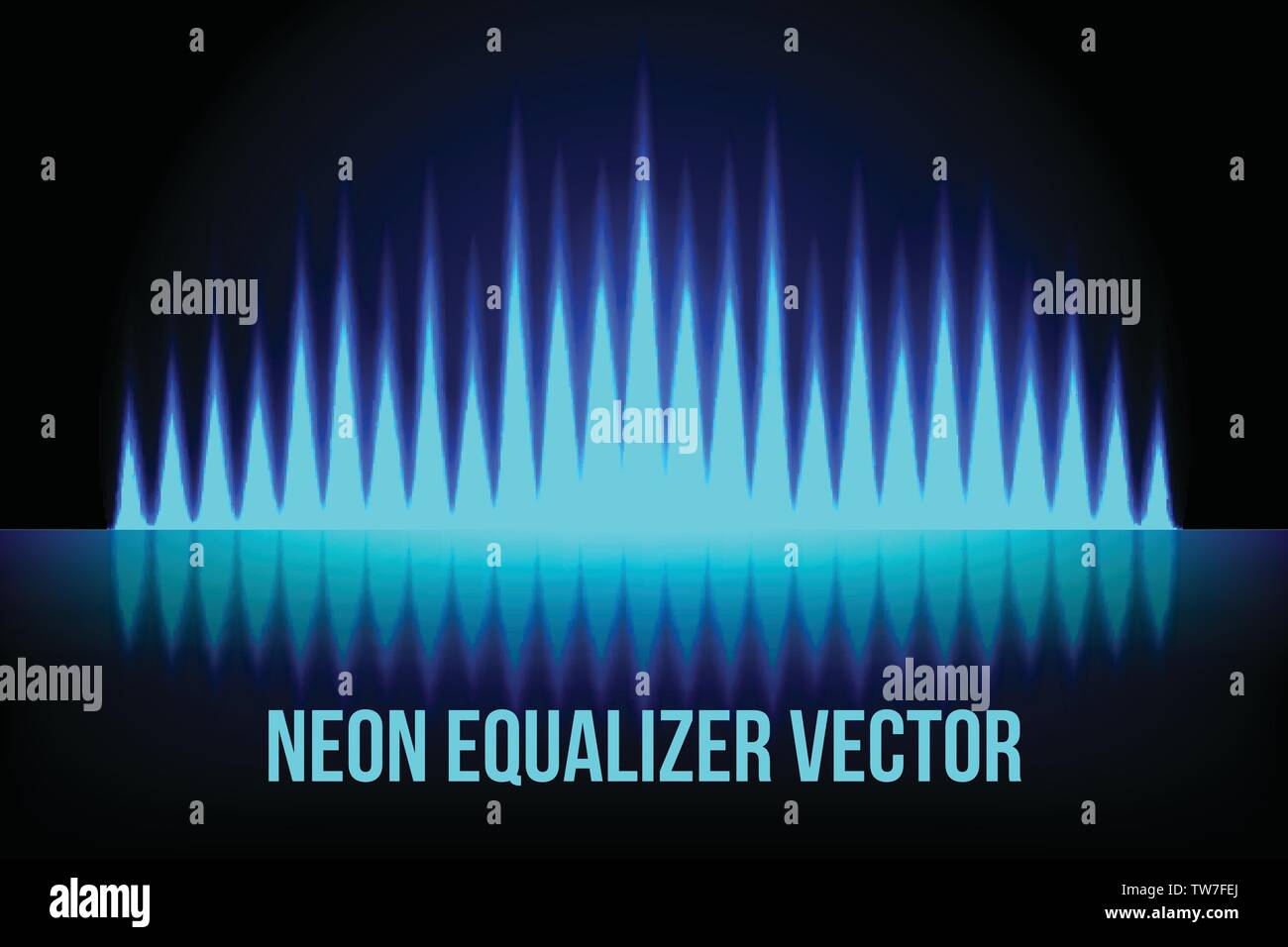 Abstract colorful equalizer in waveform hi-res stock photography and ...