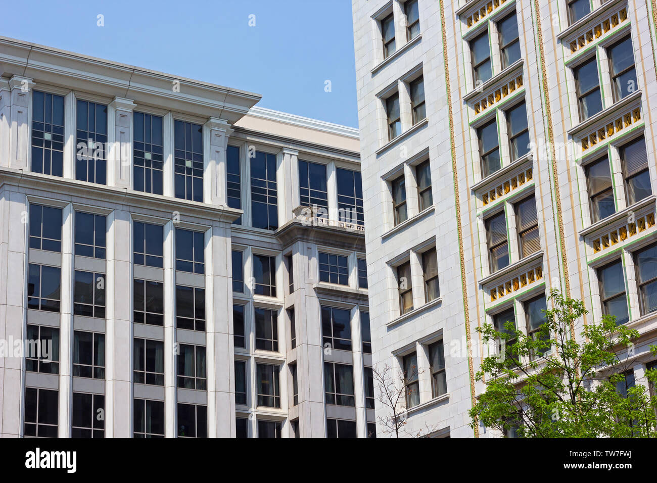Classical downtown buildings of Washington DC, USA Stock Photo - Alamy