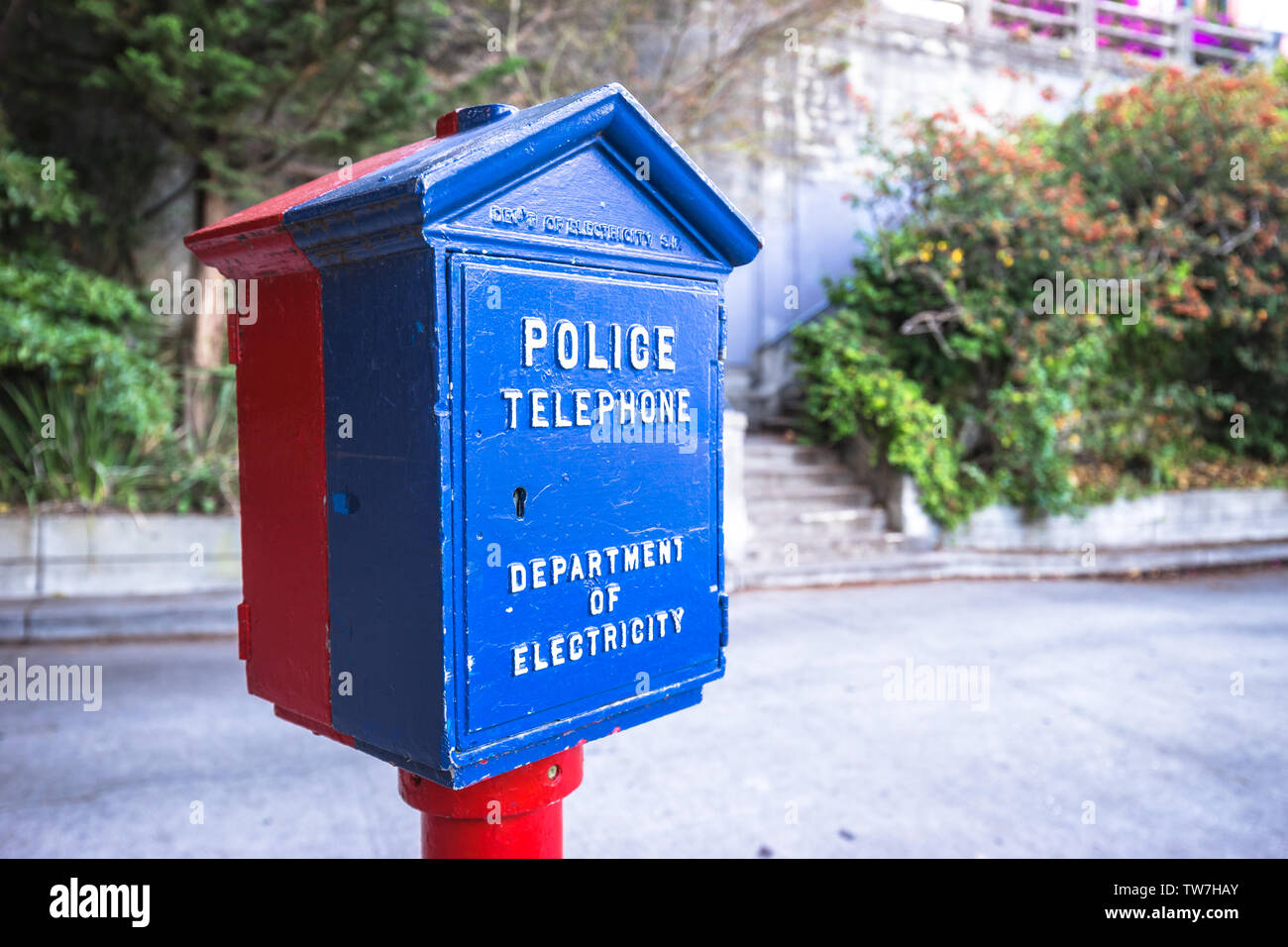 Police mailbox hi-res stock photography and images - Alamy