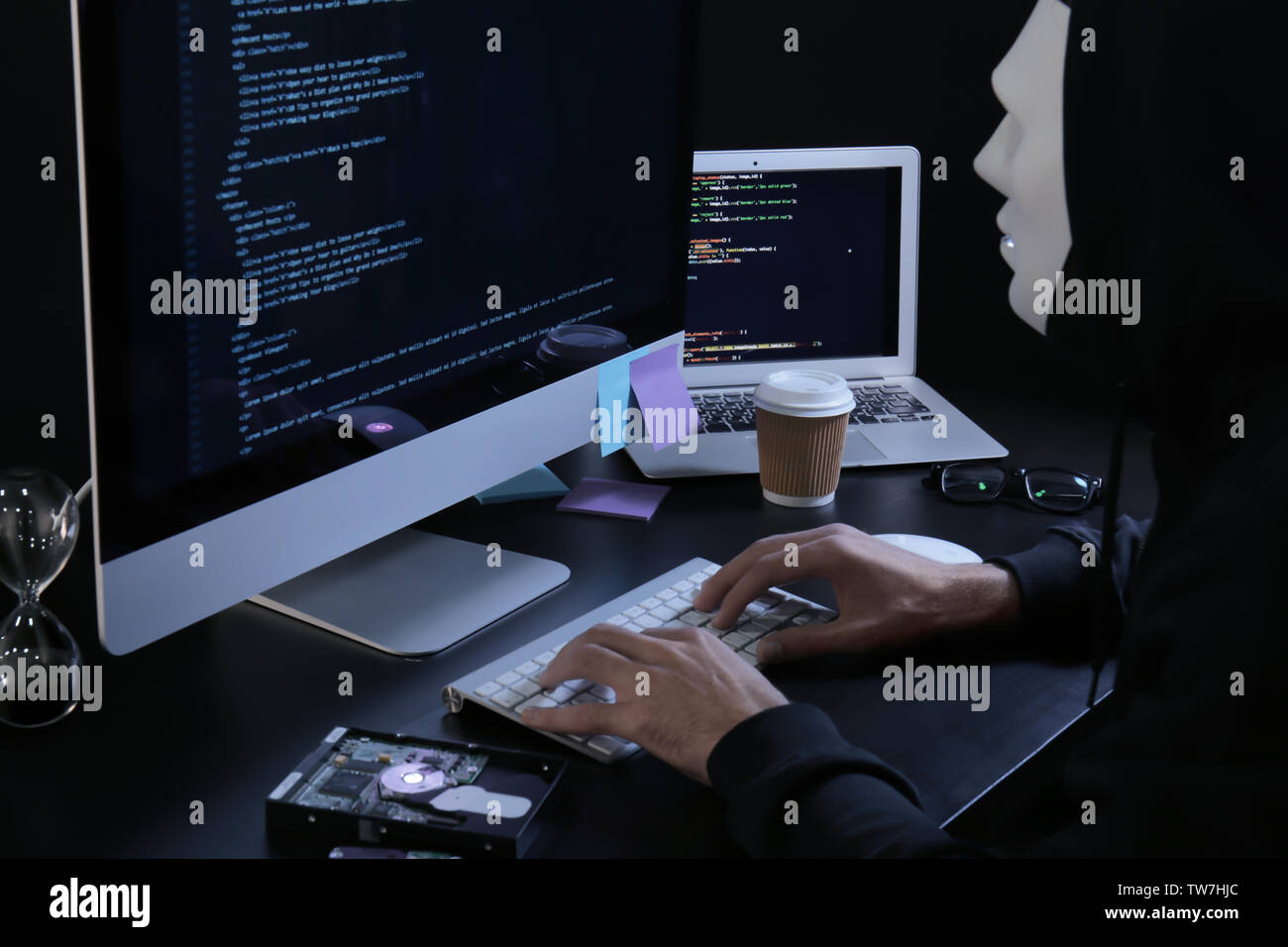 Masked man table hi-res stock photography and images - Alamy