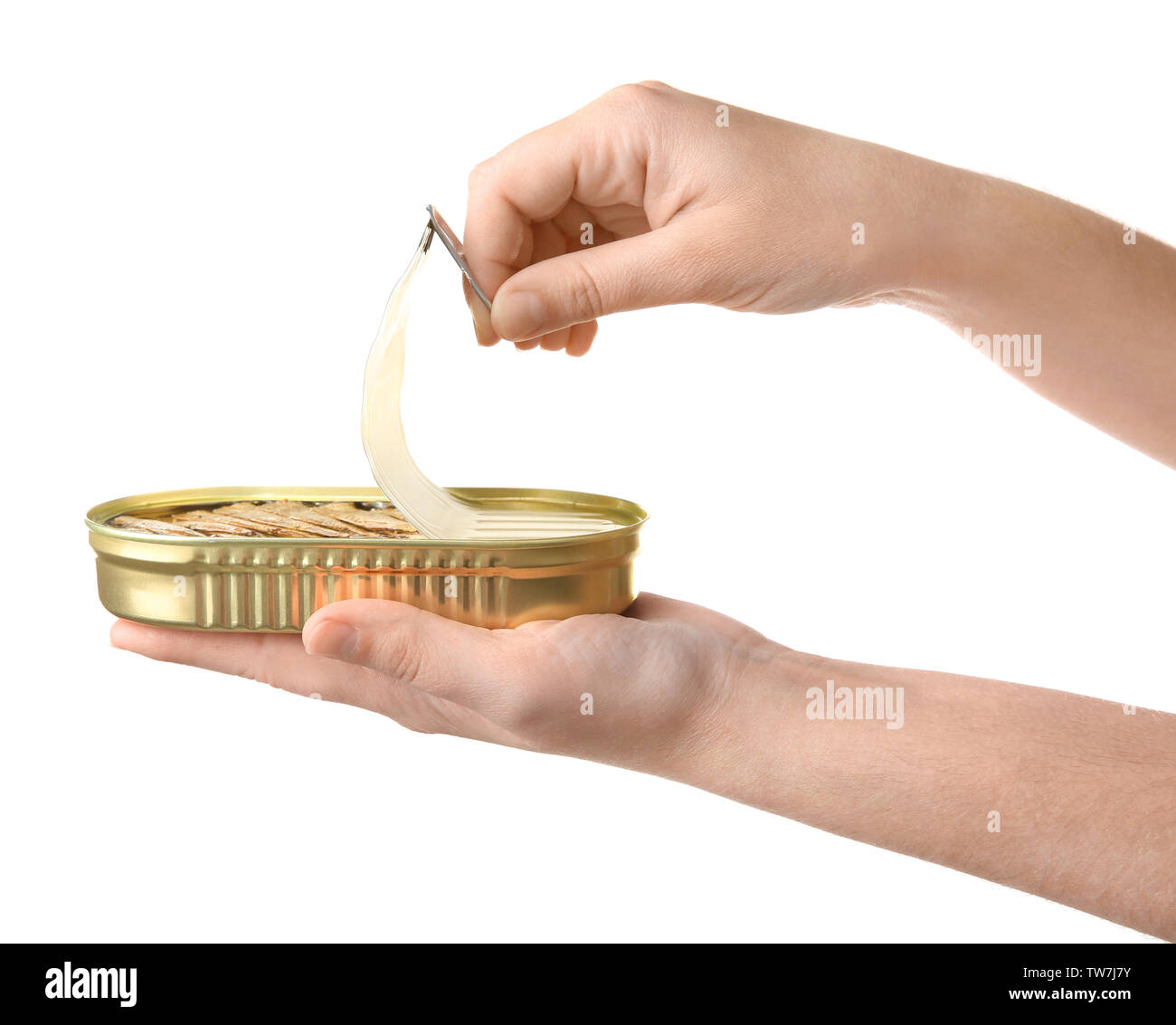 Tinned fish woman hi-res stock photography and images - Alamy