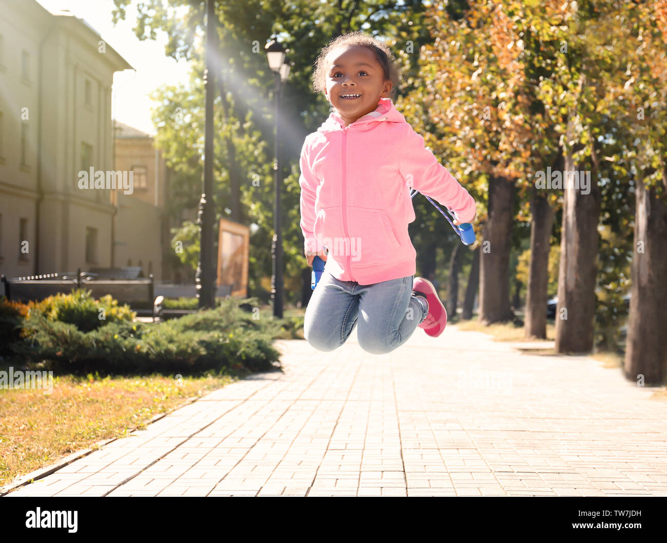 African jump rope child hi-res stock photography and images - Alamy