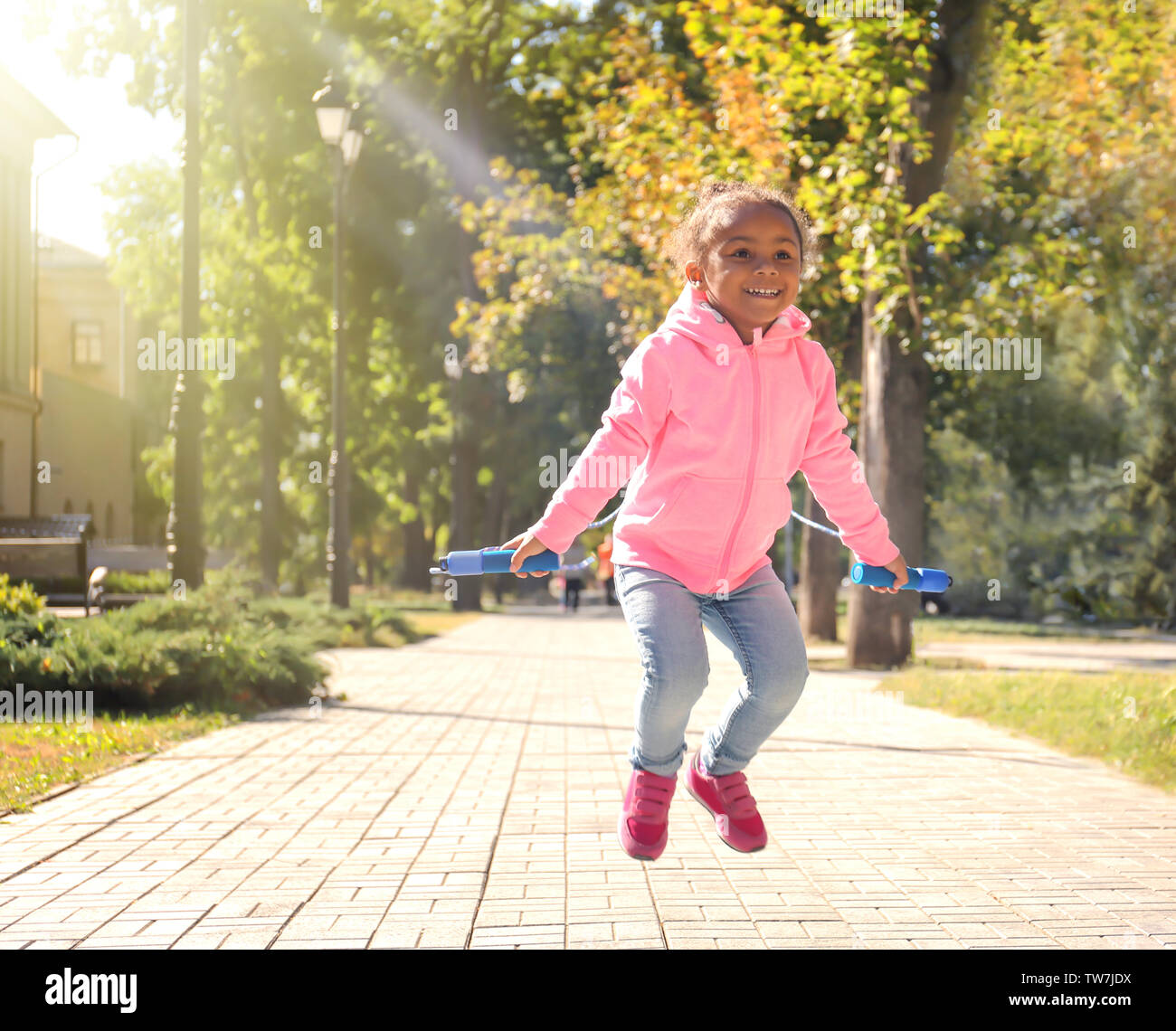 African jump rope child hi-res stock photography and images - Alamy