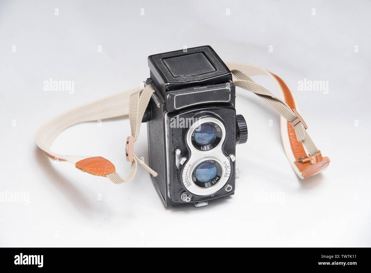 old double inverted camera Stock Photo - Alamy