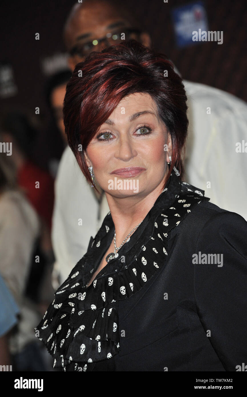 LOS ANGELES, CA. October 18, 2008: Sharon Osbourne at Spike TV's Scream ...