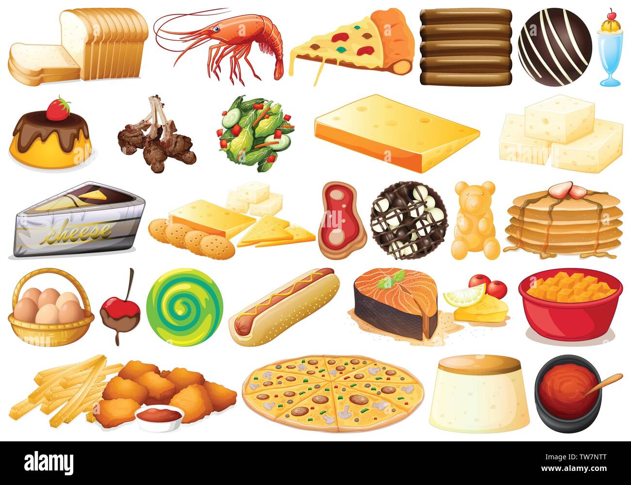 Salmon cracker Stock Vector Images - Alamy