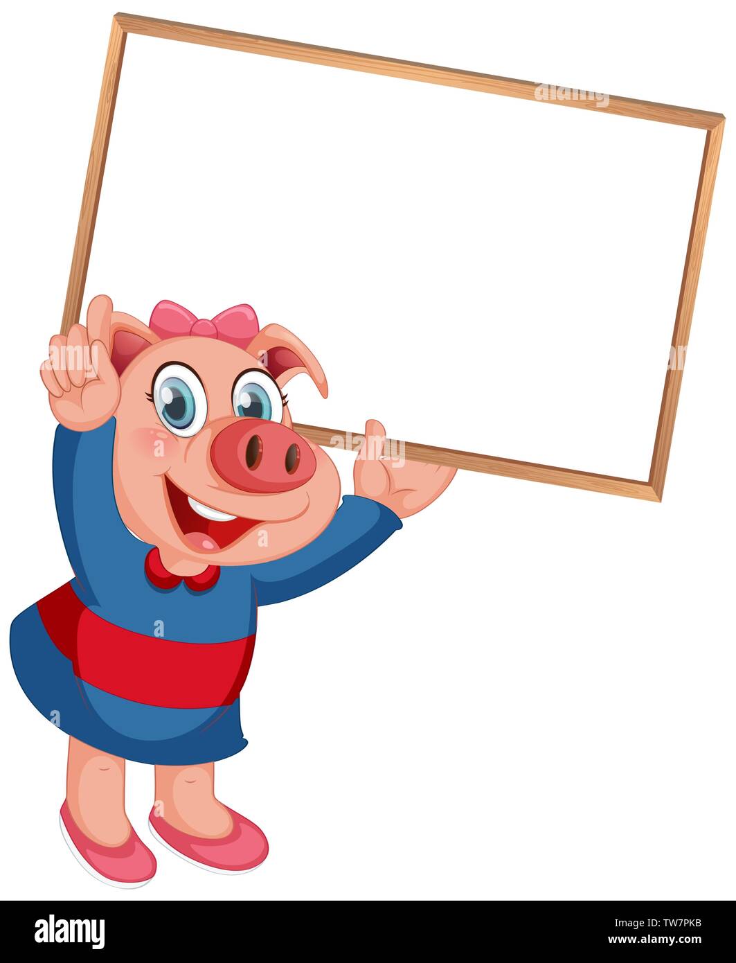 Pig show Stock Vector Images - Alamy