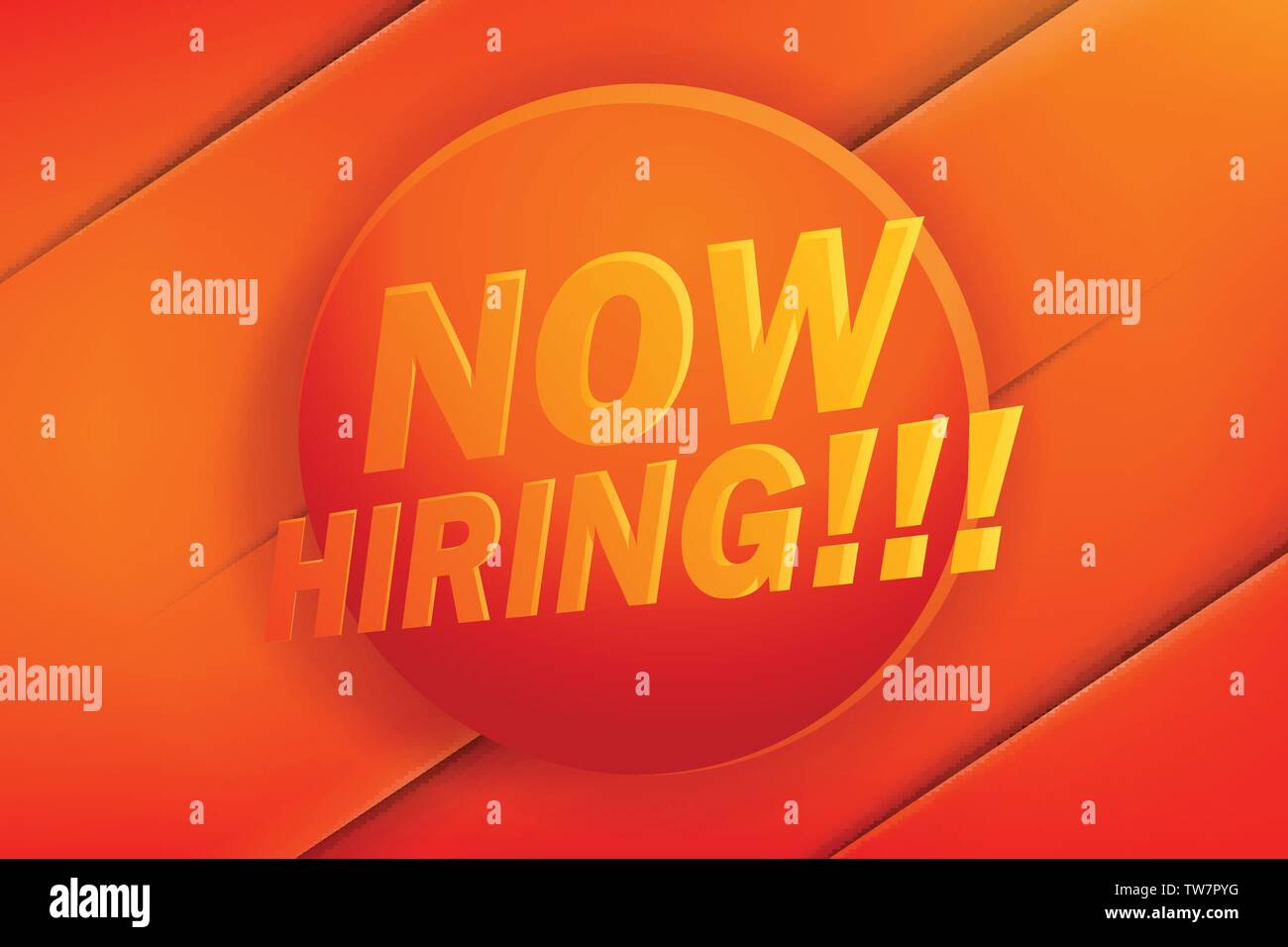 Now Hiring. Advertisement Poster or Banner Design Stock Vector Image ...