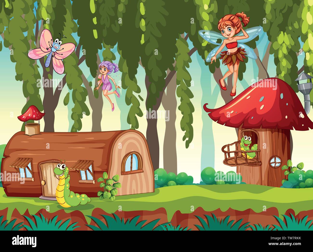 Insect palace Stock Vector Images - Alamy