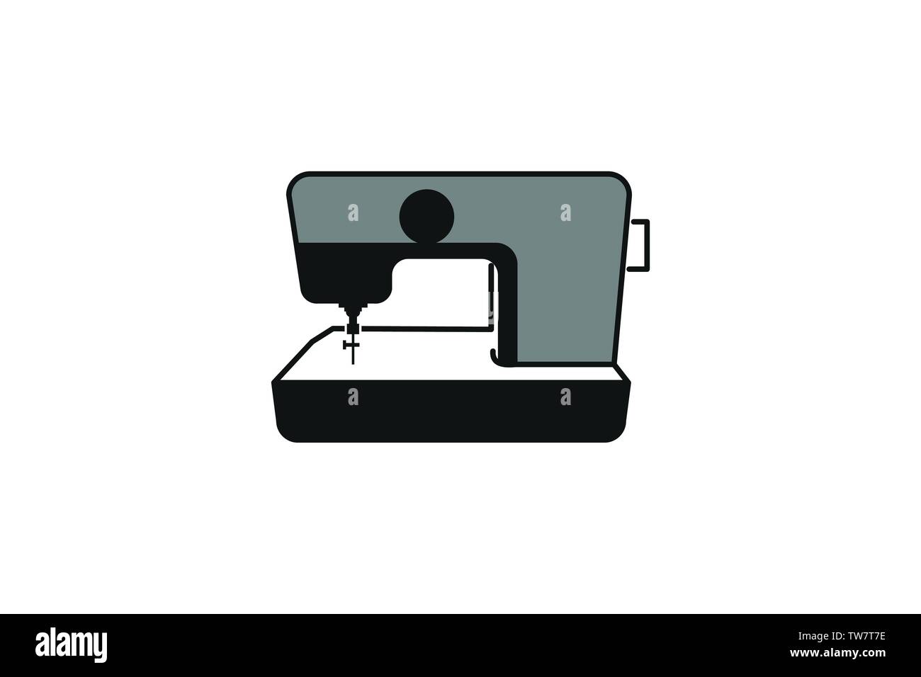 Sewing fabrics Stock Vector Images - Alamy