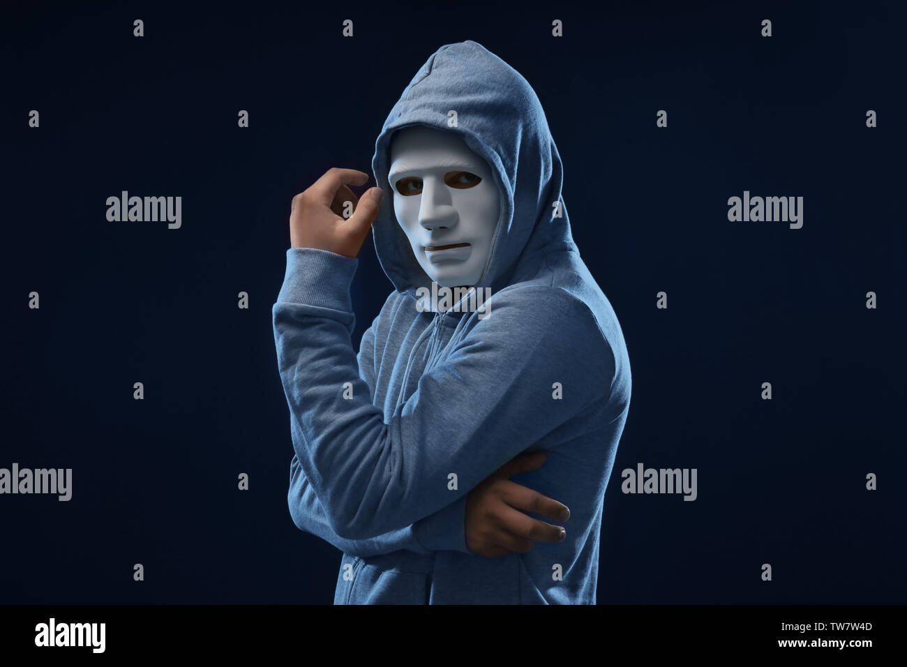 Dark web mask hi-res stock photography and images - Alamy