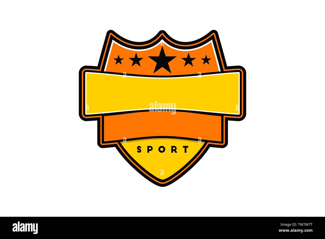 sport badge template logo Designs Inspiration Isolated on White ...