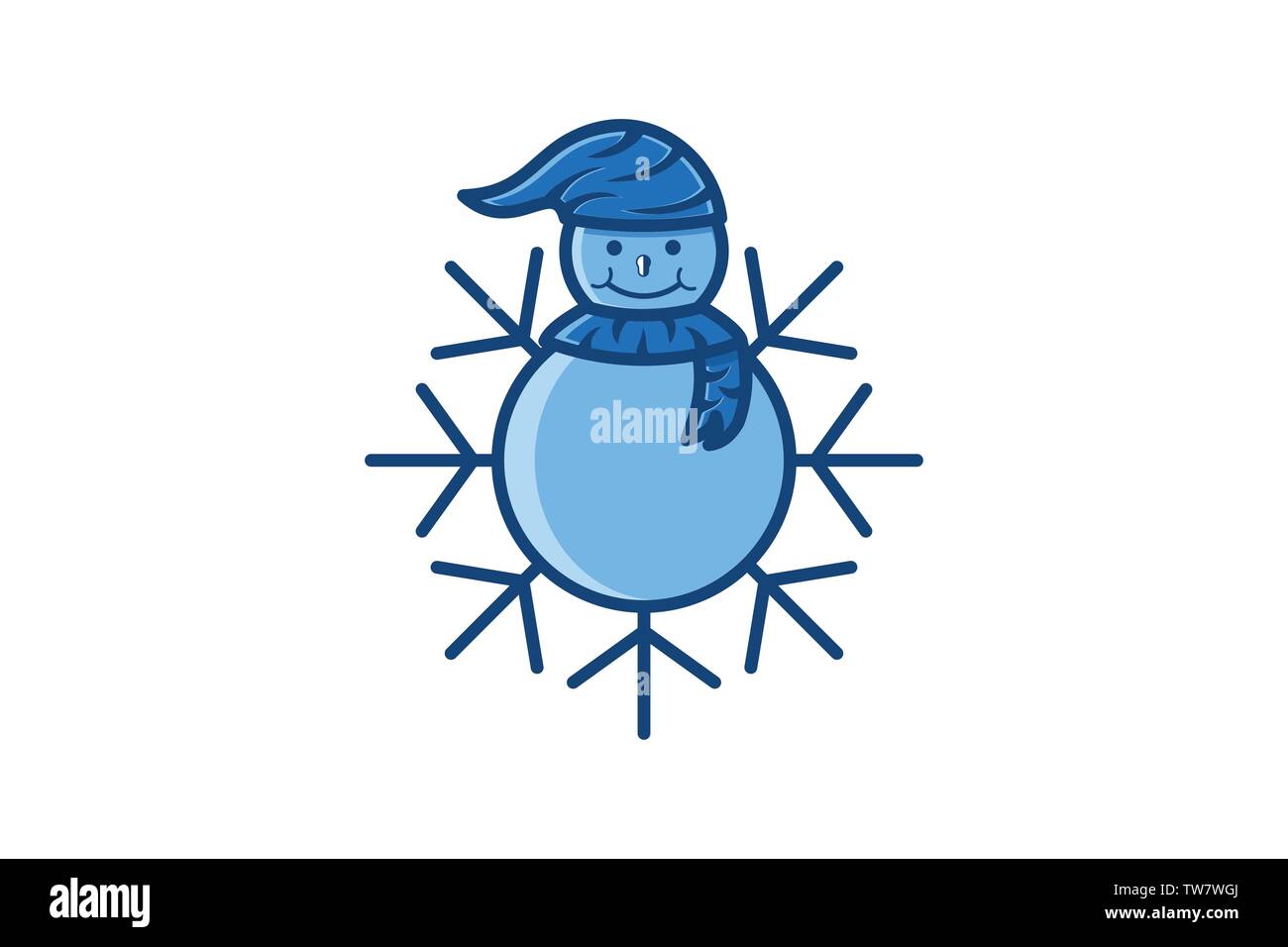 snowball and snow logo icon Designs Inspiration Isolated on White ...