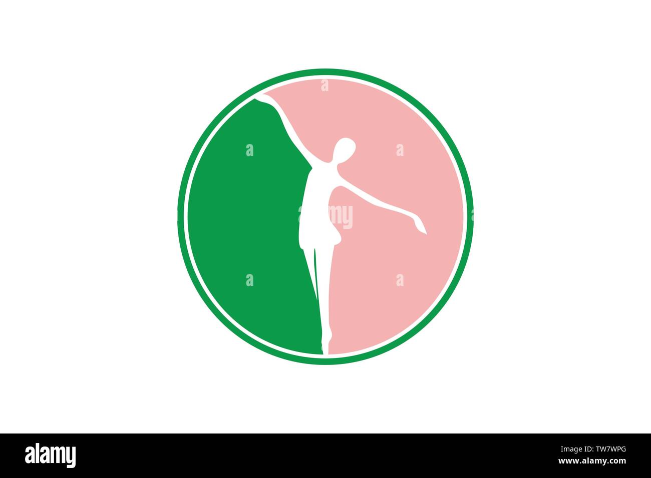 ballet, dance logo Designs Inspiration Isolated on White Background ...