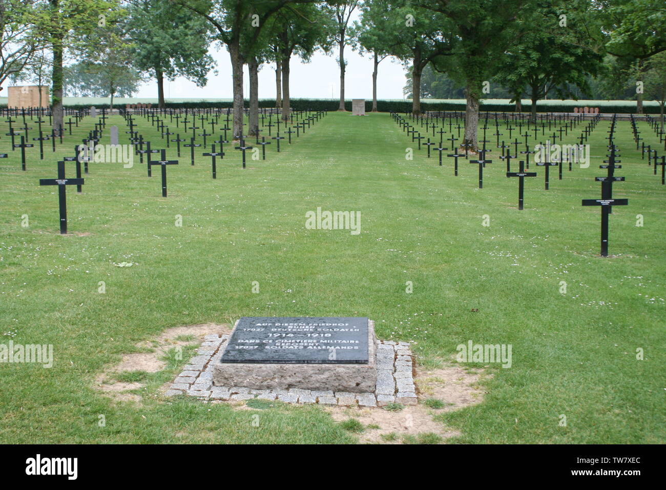 Fricourt german cemetery hi-res stock photography and images - Alamy
