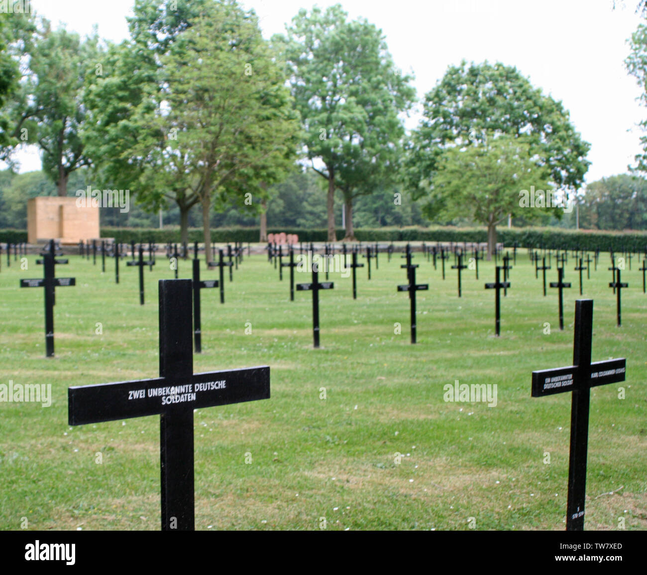 German Cemetery, Fricourt Stock Photo - Alamy