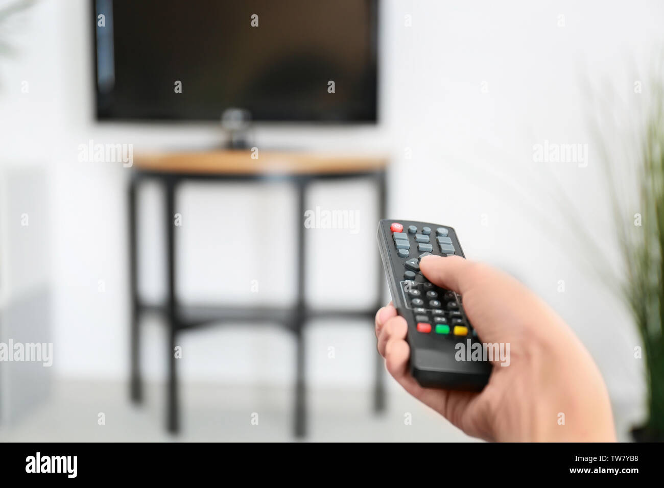 Switching channels hi-res stock photography and images - Alamy