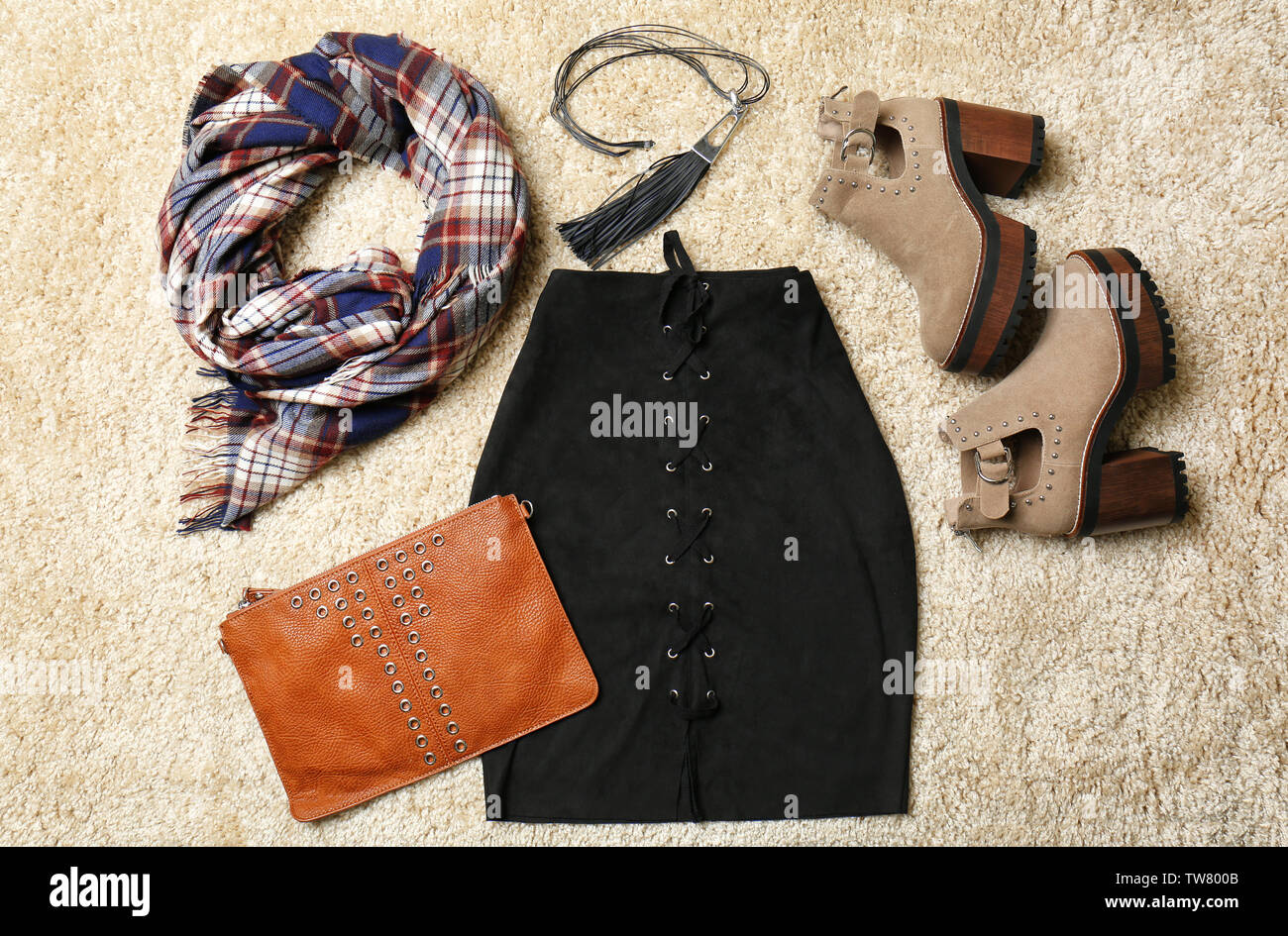 Set stylish clothes woman hi-res stock photography and images - Alamy