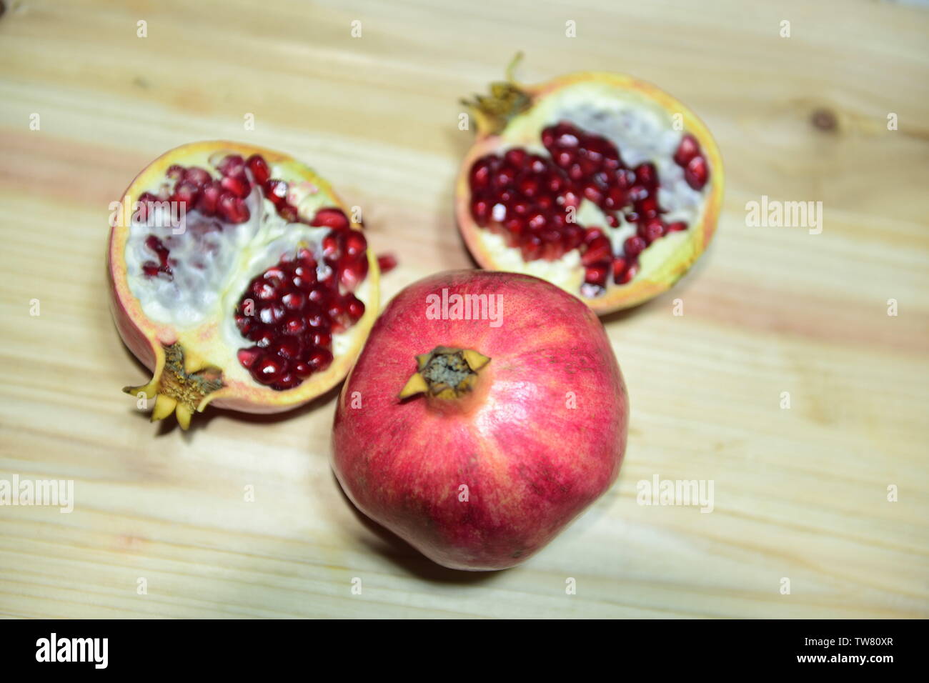 Soft seed pomegranate Stock Photo - Alamy
