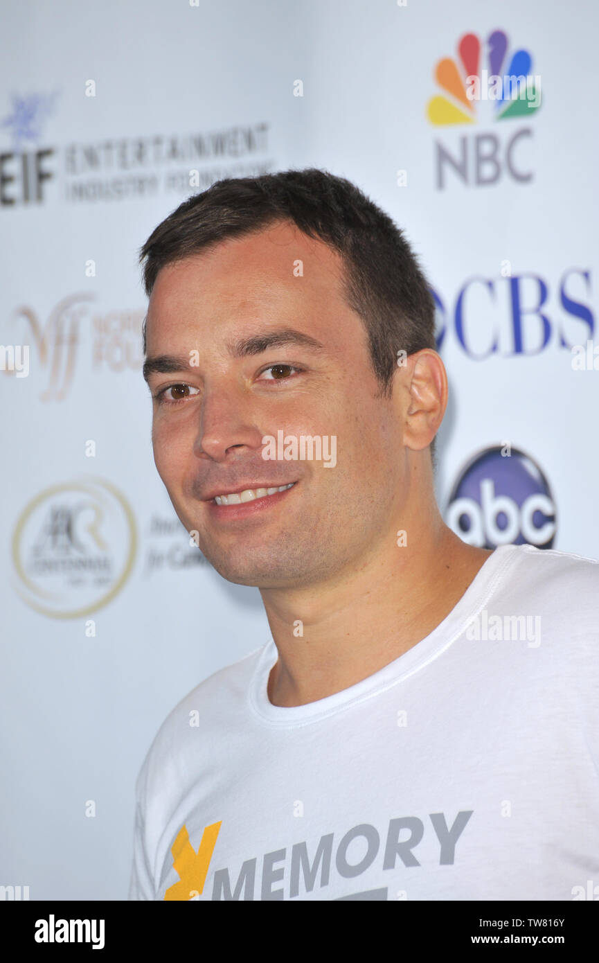 LOS ANGELES, CA. September 05, 2008: Jimmy Fallon at the Stand Up To ...