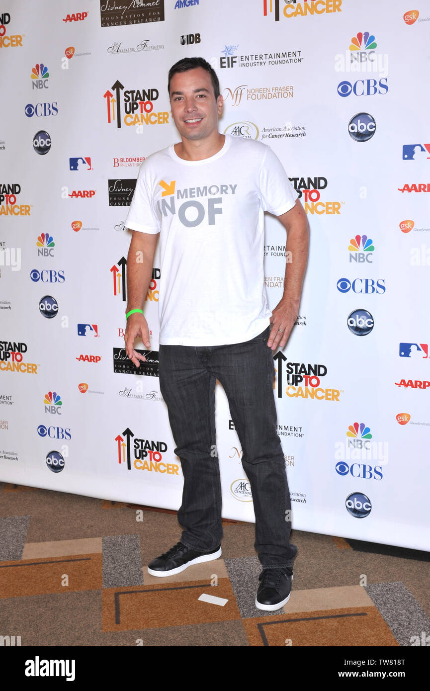 LOS ANGELES, CA. September 05, 2008: Jimmy Fallon at the Stand Up To ...