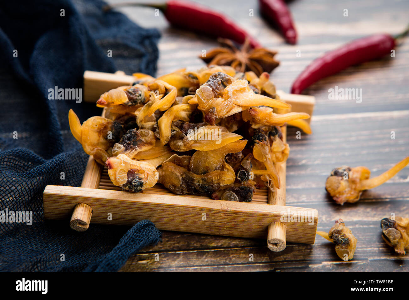 Dried clams dried seafood dry goods seafood hi-res stock photography ...