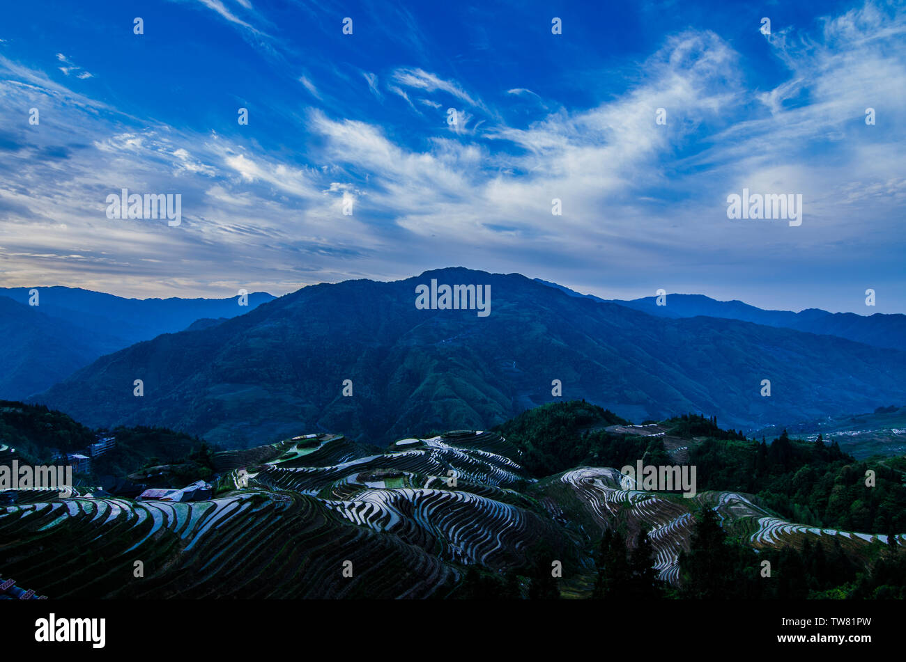 Jinkeng terraced fields hi-res stock photography and images - Alamy