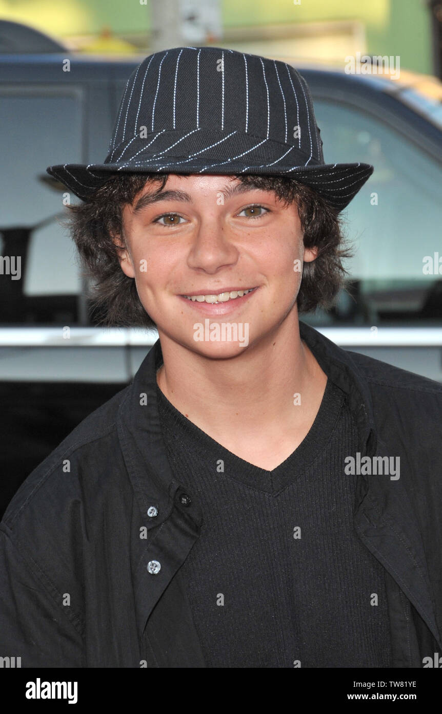 LOS ANGELES, CA. July 15, 2008: Logan Manus at the premiere of his new ...