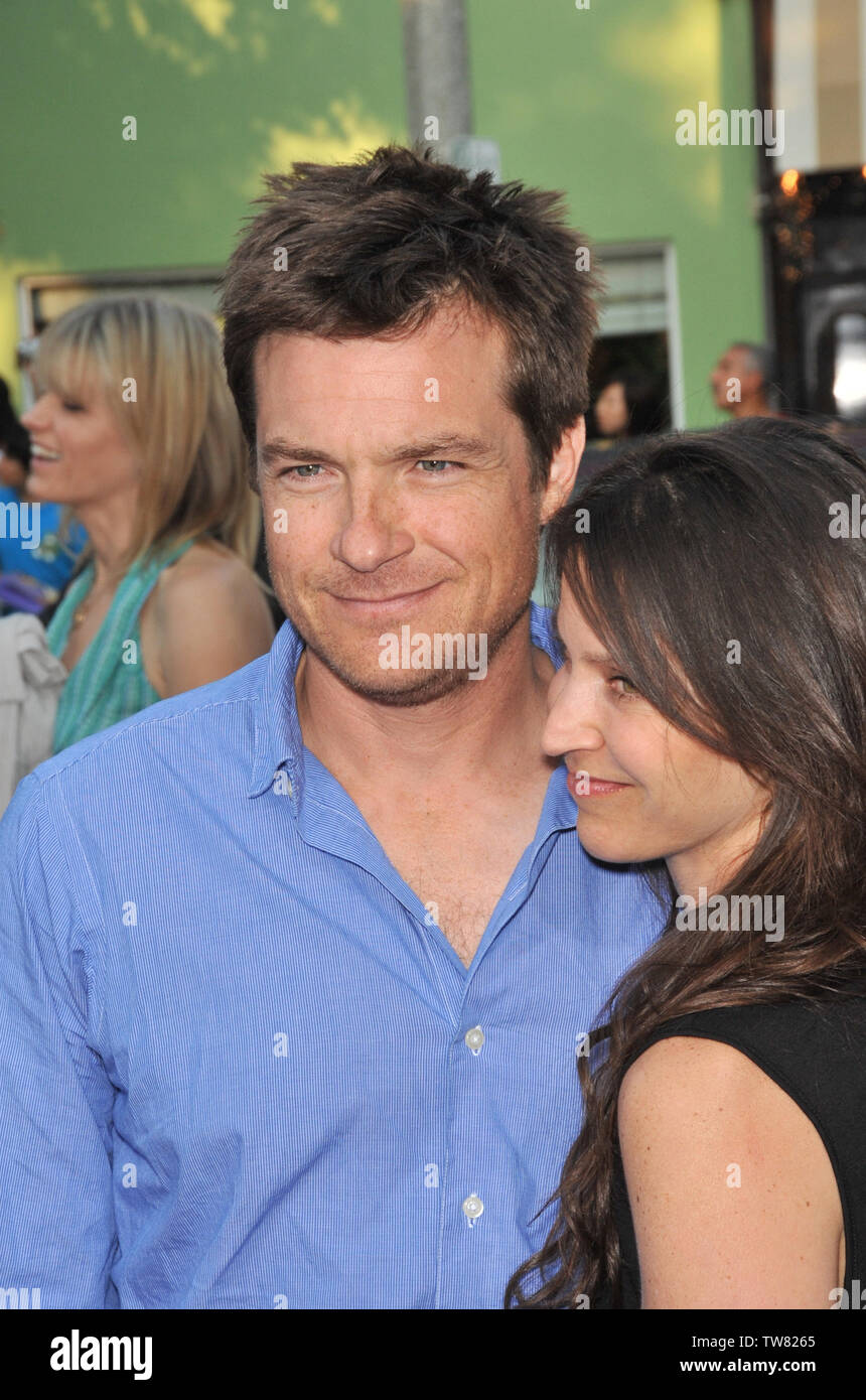 LOS ANGELES, CA. July 15, 2008: Jason Bateman & wife Amanda Anka at the ...