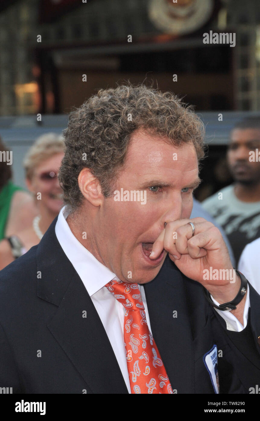 LOS ANGELES, CA. July 15, 2008: Will Ferrell at the premiere of his new ...