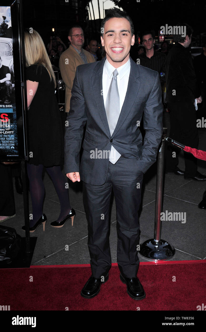 LOS ANGELES, CA. March 17, 2008: Victor Rasuk at the Los Angeles ...