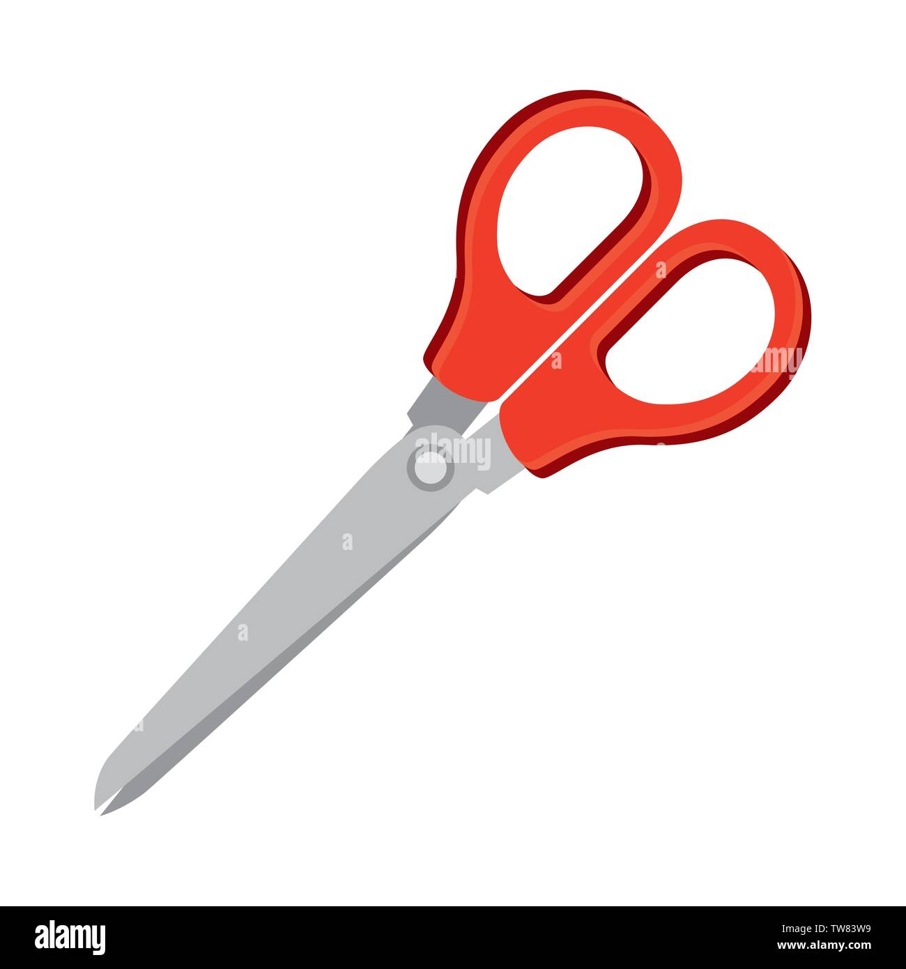 scissors cut school supply icon Stock Vector Image & Art - Alamy