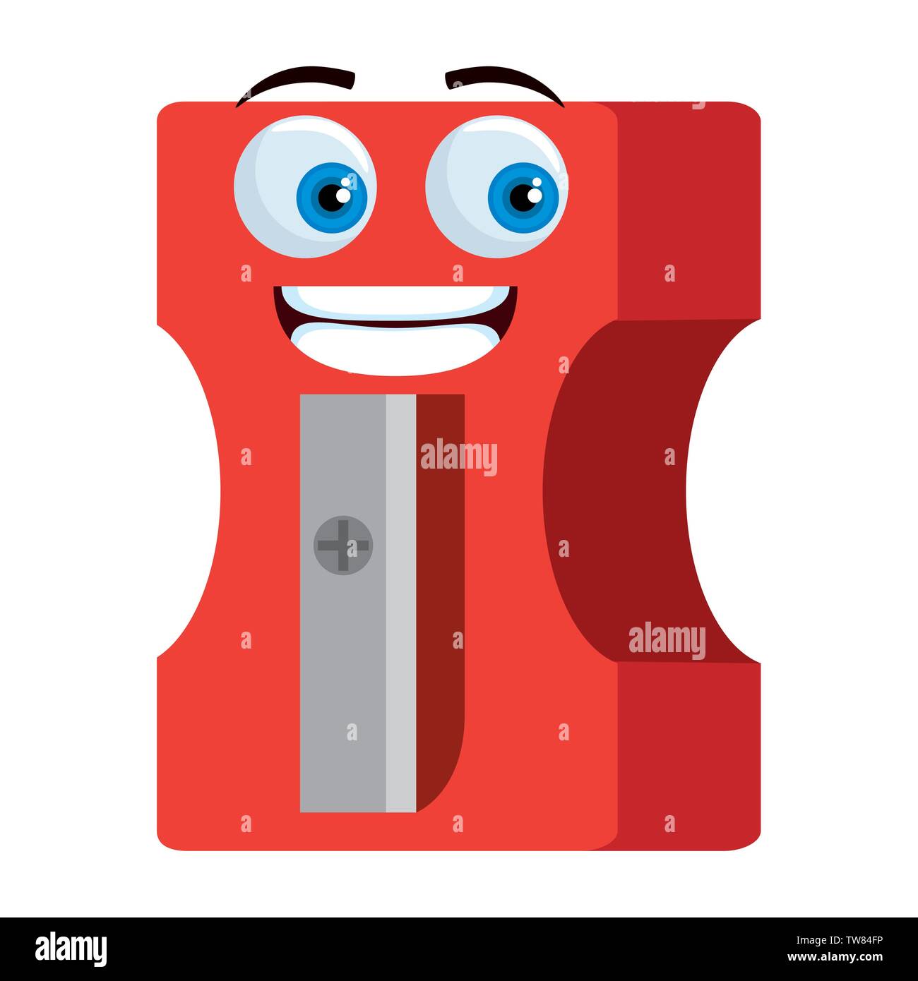 sharpener education supply kawaii character Stock Vector Image & Art ...