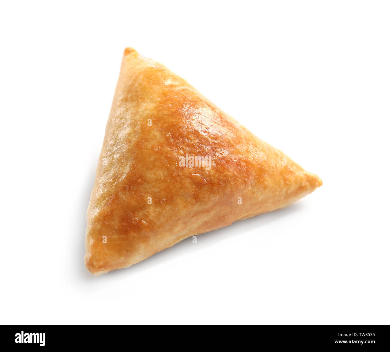 Delicious samosa on white background Stock Photo - Alamy