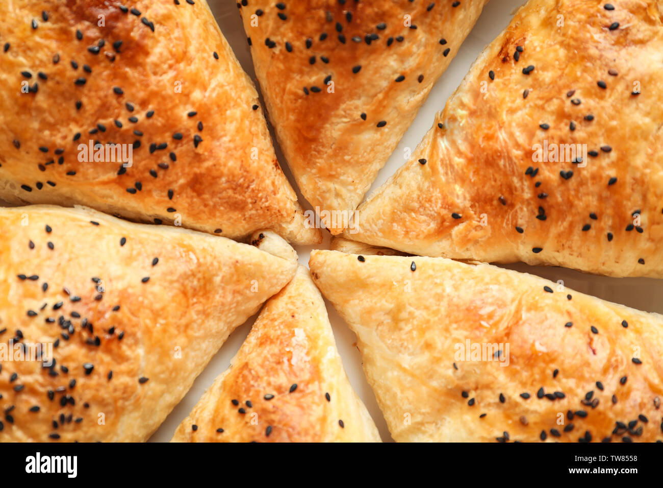 Sesame triangle hi-res stock photography and images - Alamy