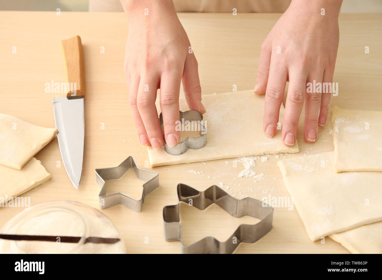 Puff pastry cutter hi-res stock photography and images - Alamy