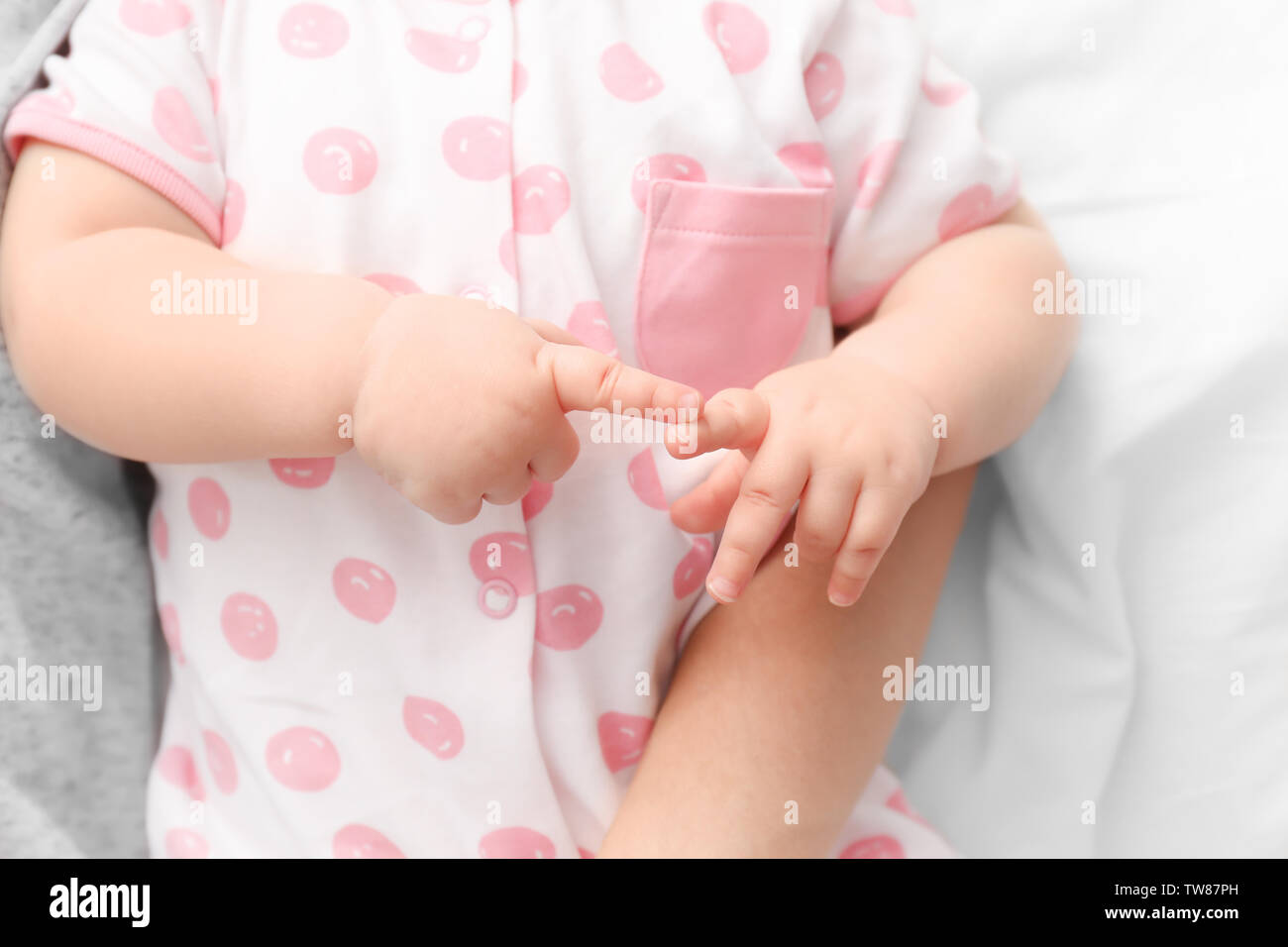 Mother hugging her baby, closeup Stock Photo - Alamy